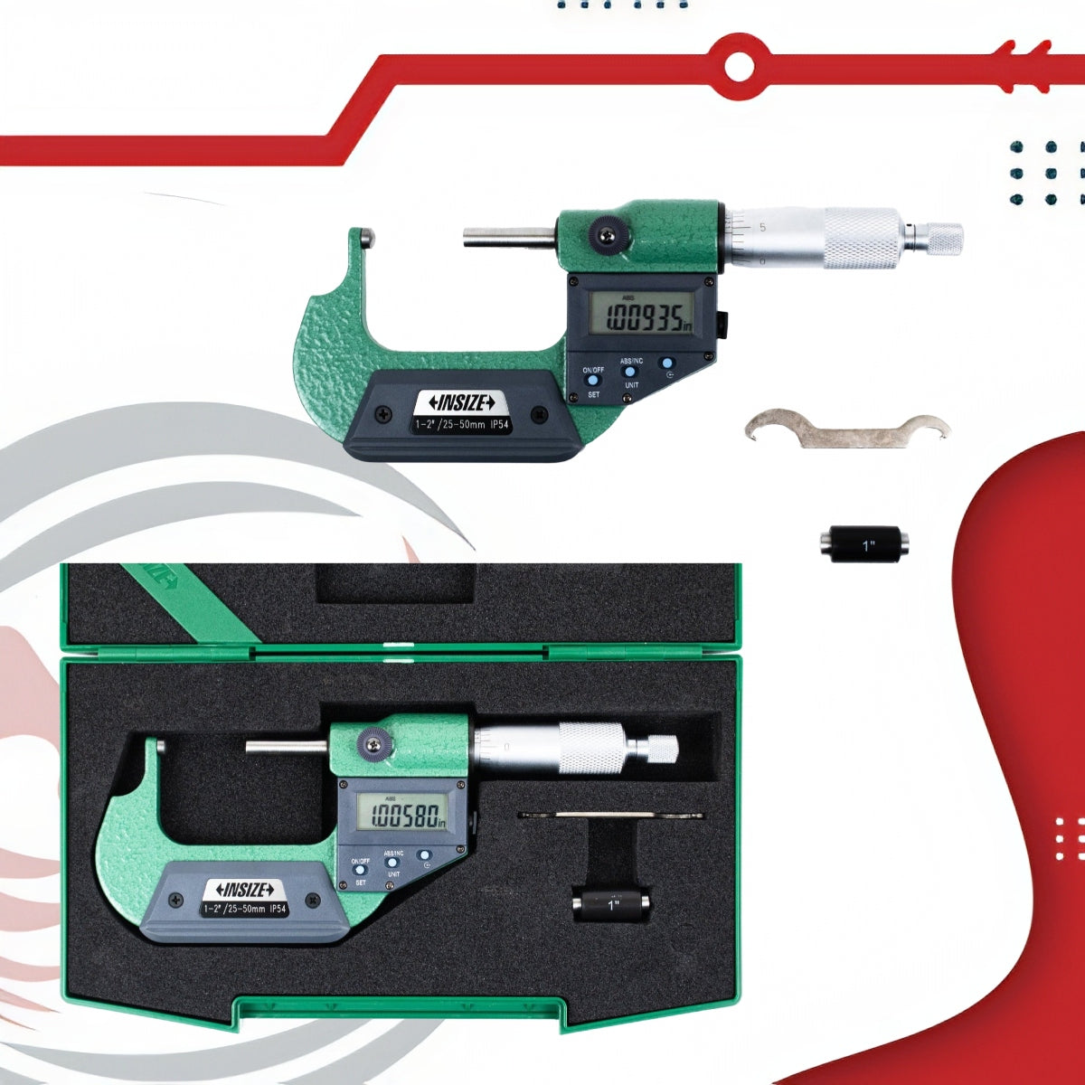 Digital Anvil Micrometer